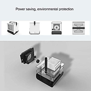 Portable Air Conditioner,Personal Air Cooler Misting Fan with 3-Speeds,Mini USB Portable Cooler Air Conditioning Fan,Quiet Mini Fan Air Cooler Suitable For Home,Office.