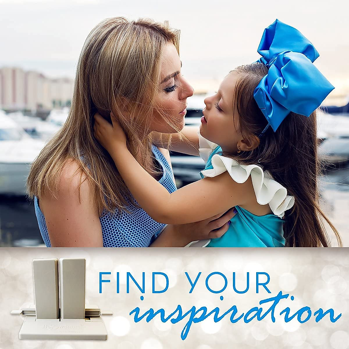 Bowdabra Bow Maker Kit, Large Bundle with 100yd Silver Bow Wire for Creating Ribbon Gift Bows, Swags, Decorations, Hair Bows, Party Favors, Corsages, Wreath Bows, Christmas Decor