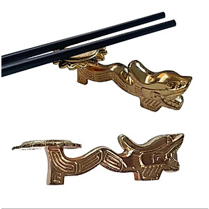 Golden Dragon Chopstick Set
