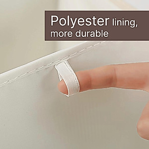 ACOMOON, 4 Pack, Linen Closet Organizers and Storage, Closet Storage Boxes, Closet Organizer, Fabric Storage Bins, Shelf Baskets, Collapsible Storage Bins