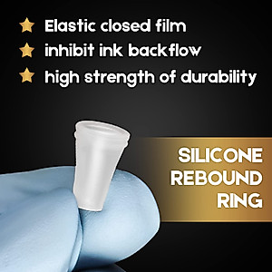 Jconly 100pcs Tattoo Cartridge Needles Mixed Size 3RL 5RL 7RL 9RL 3RS 5RS 7RS 9RS 7M1 9M1 for Line Shader Magnum…