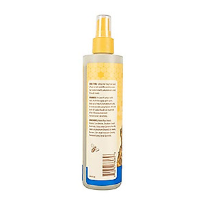 Burt's Bees for Dogs Natural Detangling Spray With Lemon and Linseed | Dog and Puppy Fur Detangler Spray to Comb Through Knots, Mats, and Tangles- Made in the USA, 10 Ounces
