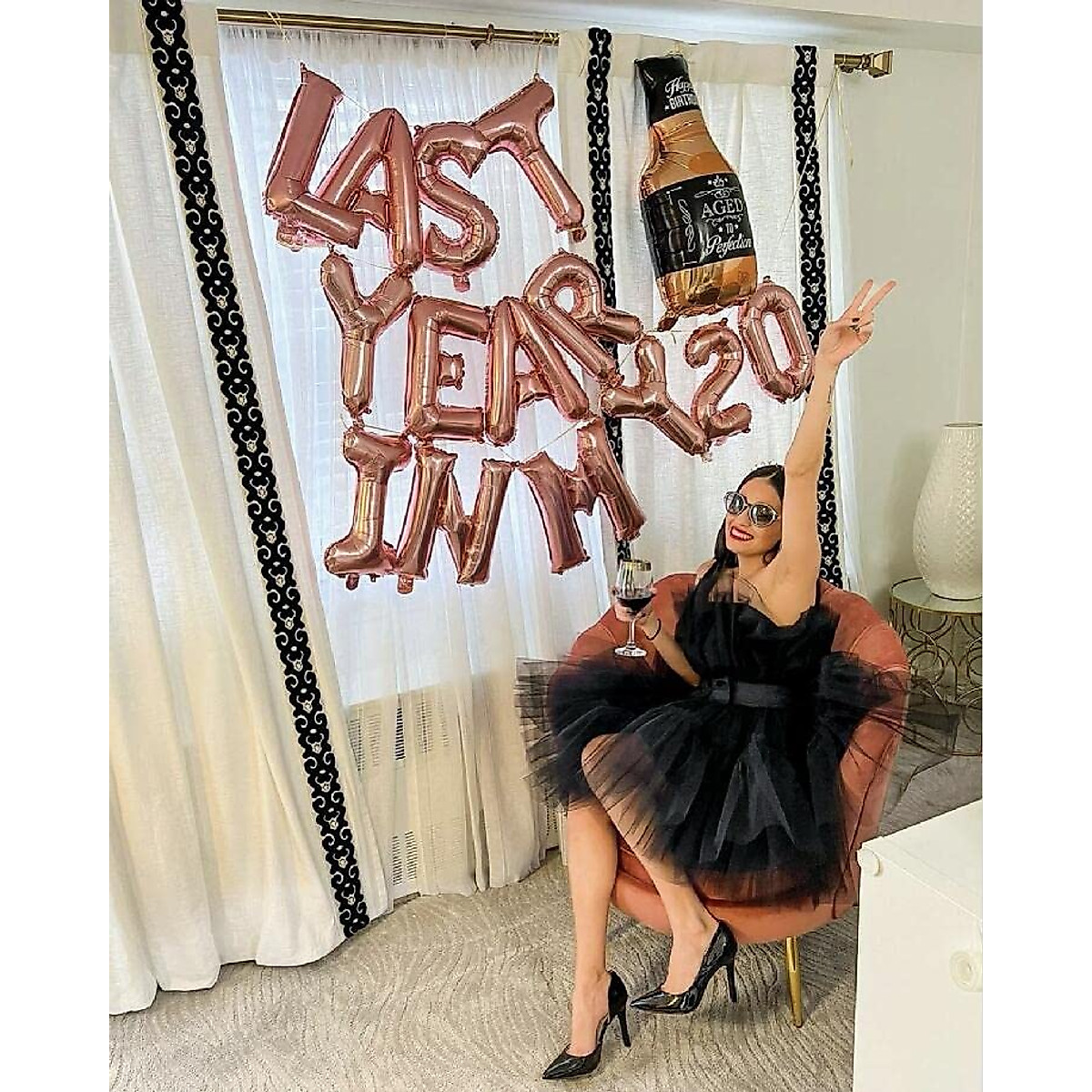 LaVenty Last Year In My 20s Birthday Decoration Last Year In My 20s Banner 29 Birthday Decoration Last Year In My 20s Birthday Sash 29 Birthday Balloons