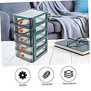 Holibanna 1 pc Box Case Inch X Makeup Clo Organiser Pp Shelf Care Dorm Counter Drawer Small Multi- Space Stands Drawers Stationary Sundries Multifunction with Unit Stationery Saving