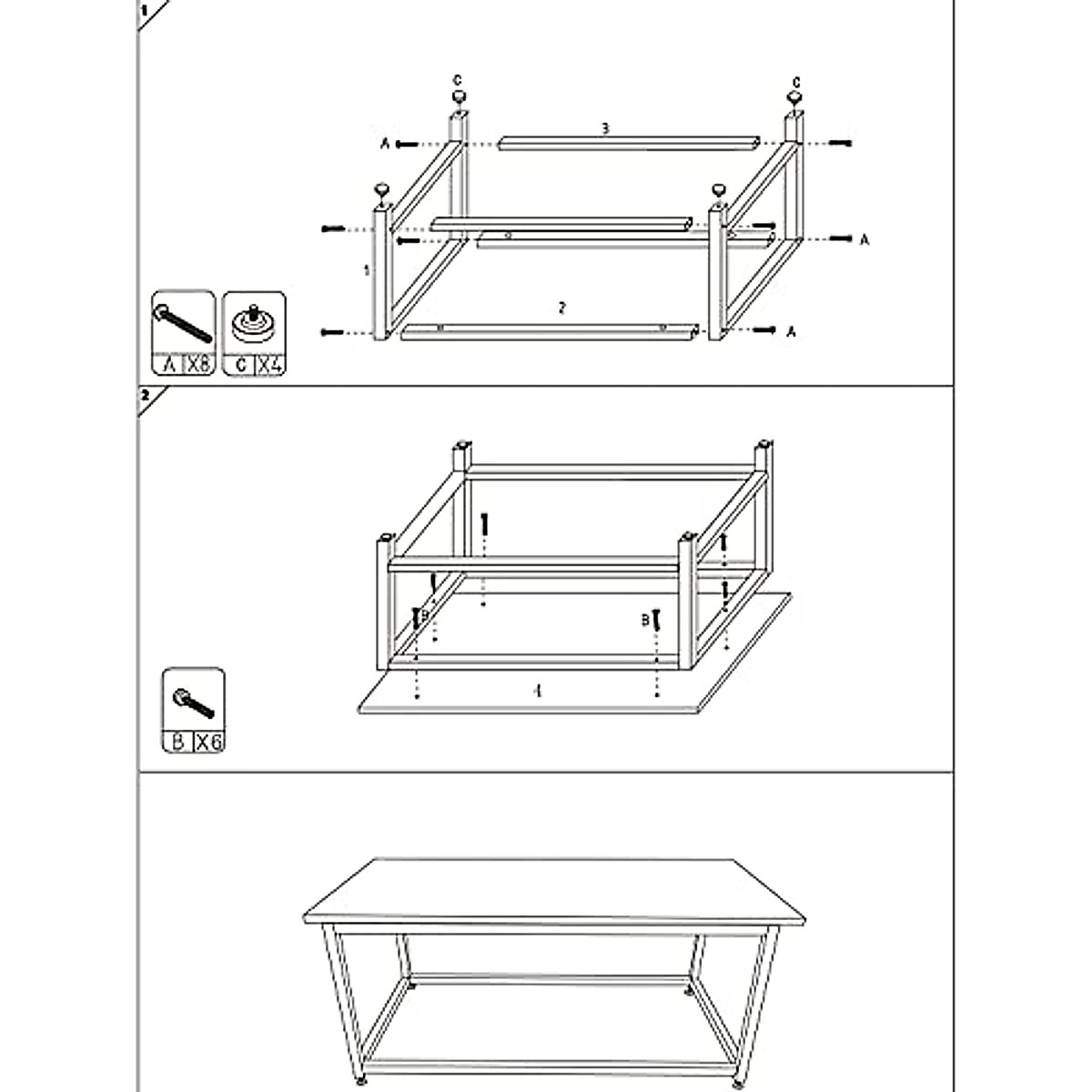 Coral Flower Coffee Table, End Table, Side Table, Bed Table,Modern Elegant Design, for Living Room, Bedroom, White