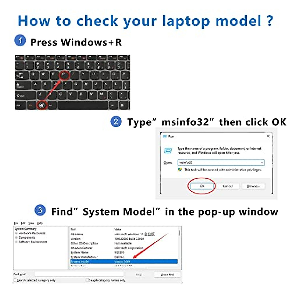 EFOHANA G91J0 41Wh Laptop Battery Replacement for Dell Latitude 3320 3330 3420 3520 Inspiron 3510 3511 3515 5310 5410 5418 5510 5515 5518 14 Plus 7420 7415 2-in-1 Vostro 5620 5625 V6W33 TN70C
