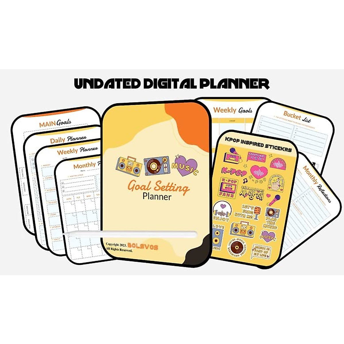 SOOJIN Album - AGASSY RED ver. +Pre Order Benefits+BolsVos Exclusive K-POP Inspired Digital Planner, Sticker Pack for Social Media