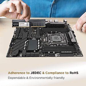 【DDR4 RAM】 GIGASTONE 16GB Kit (2x8GB) DDR4 2666MHz (2400MHz or 2133MHz) PC4-21300 (PC4-19200/17000) CL19 1.2V UDIMM 288 Pin Unbuffered Non ECC High Performance PC Desktop Memory Upgrade