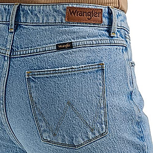 Wrangler Women's High-Rise Rodeo Straight Leg Crop Jean Starcrossed8