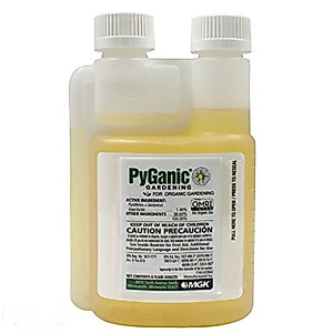 PyGanic Gardening 8oz, Botanical Insecticide Pyrethrin Concentrate for Organic Gardening