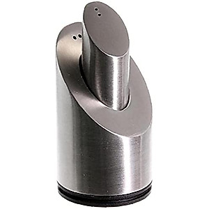Two in One Salt and Pepper Shakers Set 304 Stainless Steel Spices Shaker with Holes Kitchen Tools