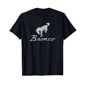Ford Bronco Gray Logo T-Shirt