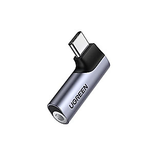 UGREEN USB C to 3.5mm Headphone and Charger Adapter and USB C to 3.5mm Audio Headphone Jack Adapter Bundle