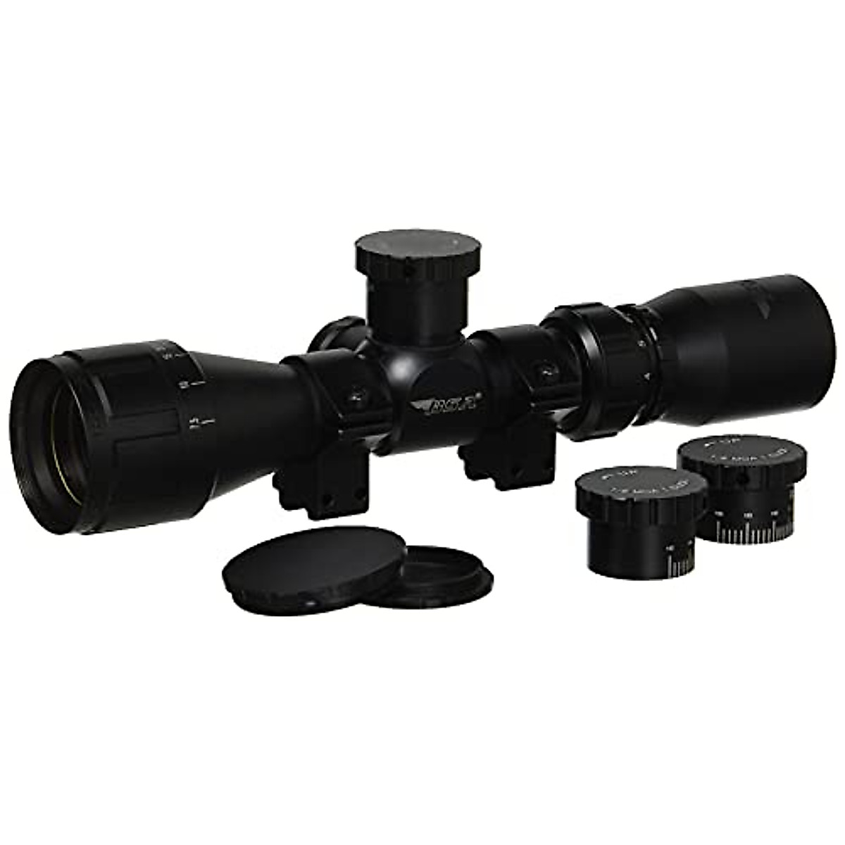 BSA Optics 22-27X32AOCWRTB Sweet 22 AO Compact 2X-7X 32mm Rifle Scope, Multi, 2X - 7X