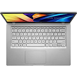 ASUS Vivobook 14" HD Touch Screen Laptop Computer, 11th Gen Intel Core i3-1115G4, 8GB Memory, 128GB SSD, Intel UHD Graphics, Windows 11 Home, Silver - X1400EA-I38128