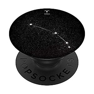 Aries Constellation Zodiac in Galaxy Phone PopSockets PopGrip: Swappable Grip for Phones & Tablets