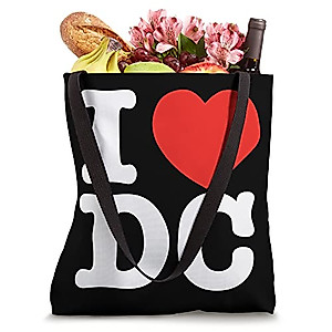 I Heart DC (Washington DC) Love Tote Bag