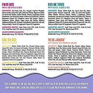 Weruva Best Fido Friend Fun Size Meals for Dogs, Fun Size Sampler Variety Pack, 2.75oz Cup (Pack of 8)