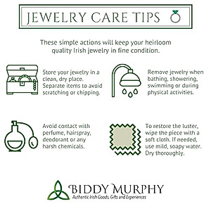 Biddy Murphy, Traditional Irish Claddagh Women's Earrings, Emerald Green Crystal Rhodium Plated Drops, Classic Silver Celtic Jewelry Made in Ireland by Artisan Jewelers