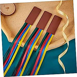 BIUDECO 16 Pcs Bible Bookmark Present Ribbon Color Books Bookmark Book Lover Gifts Book Darts Fashion Bookmark Convenient Bible Bookmark Ribbon Bookmark Polyester Small Gift