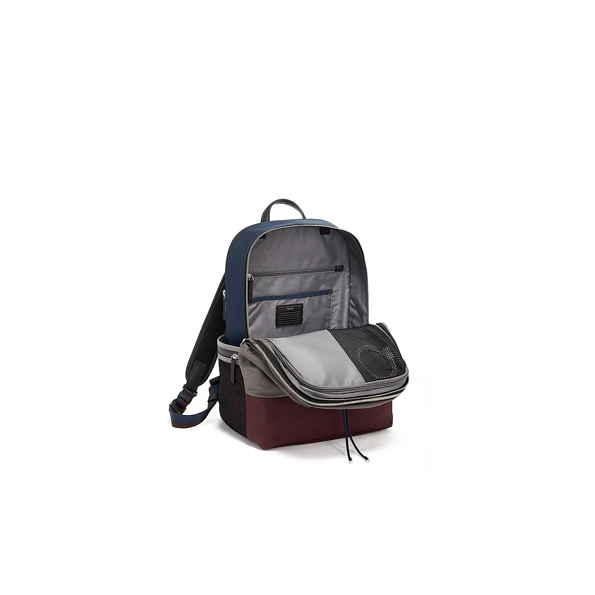 TUMI - Lorain Backpack - Zinc/Navy/Beetroot