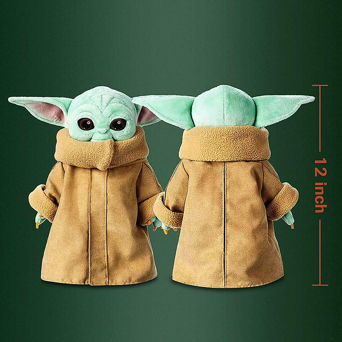 Baby Plush Toys Stuffed Doll Gift for Birthday Christmas Child for 11 inch with Fans and Kids (B)