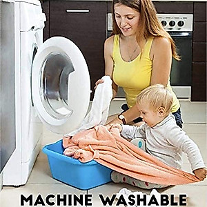 2 Pack Jersey Crib Sheets Set, Stretchy Jersey Knit Fitted Crib Sheet for Boys and Girls, Size 28 x 52 in, Baby Sheets Soft and Breathable (Blue Grey)