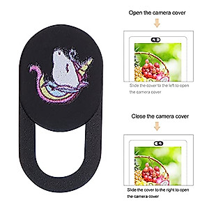 SOLUSTRE Computer Camera 6pcs Computer Covers Adhesive Stickers Privacy Laptop Camera Phone Webcam Tablet Accessories Multi- Functional Functional Multi- Computer Stickers