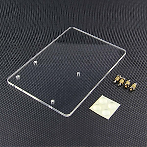 JBtek Acrylic Transparent Base Plate & Terminal Optimizer Breadboard for Arduino UNO R3