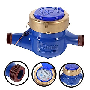 SOESFOUFU Water Flow Meter Engineering Water Meter Dn15 Rit Synthetic Water Tablr Horizontal Water Meters Home Use Water Meter Water Tablw Garden Water Meter Water Tabke Water Table