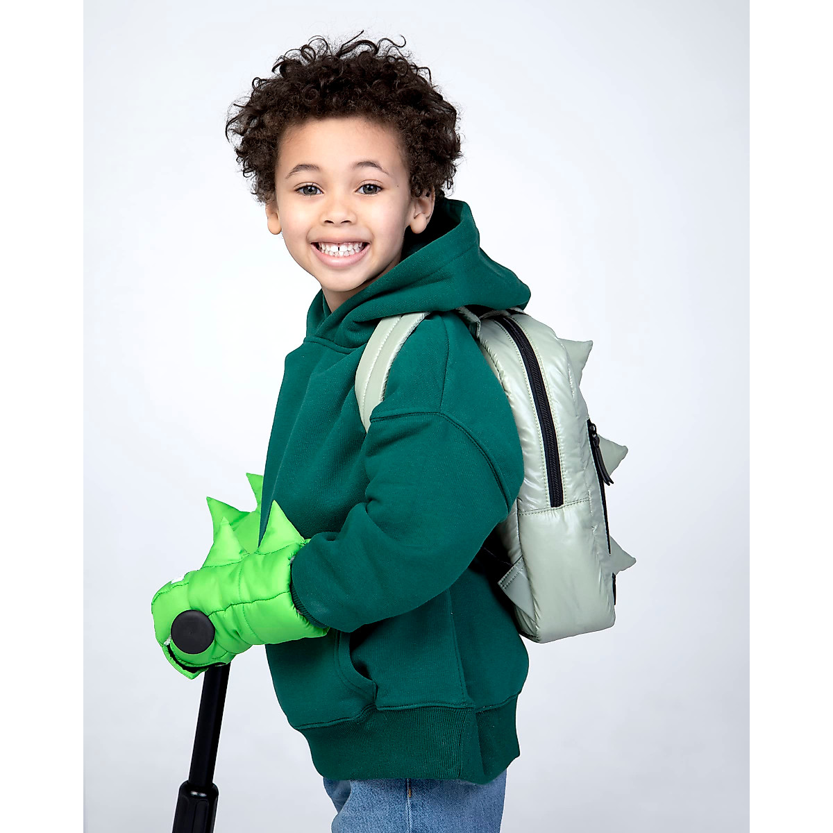 7AM Enfant Winter Gloves for Kids - Waterproof Kids Warmmuffs Gloves Hand Warmer for Scooters | Soft Plush Lined Interior