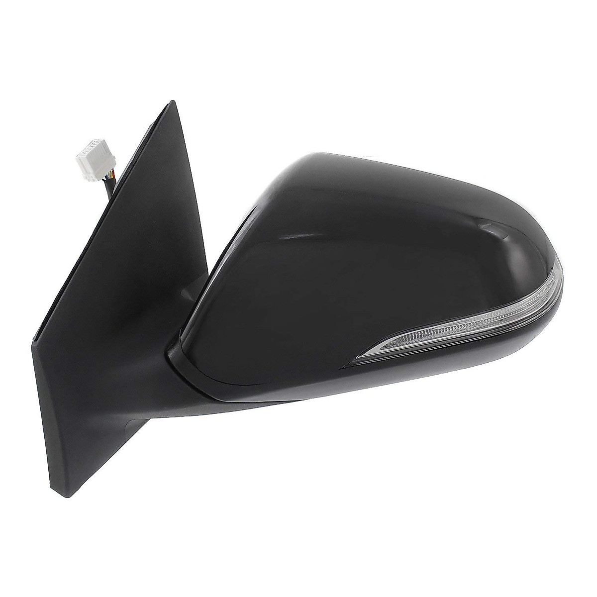 Kool Vue Driver & Passenger Side Power Heated Mirrors for Hyundai Sonata 2015-2017 With Signal Light; Without Blind Spot Monitor & Memory Paintable