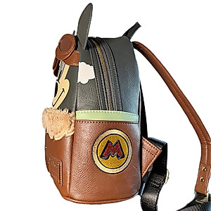 Aviator Mickey Double Strap Shoulder Bag