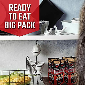 Jack Links Premium Cuts Beef Steak, Original, Strips -Great Protein Snack with 11g of Protein and 1g of Carbs Per Serving, Made with Beef, 1 Ounce (Pack of 12)