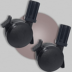 70360 Locking Caster with Insert for Weber Spirit Series 2009-2012, Genesis Series 2007-2011, and Summit Series Gas Grills 2007-2011, (Caster Diameter 2-7/8")