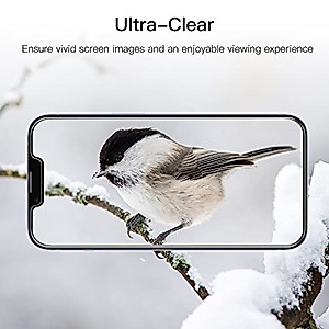 JETech Screen Protector for iPhone 14 Plus 6.7-Inch (NOT FOR iPhone 14 6.1-Inch), Tempered Glass Film, 3-Pack