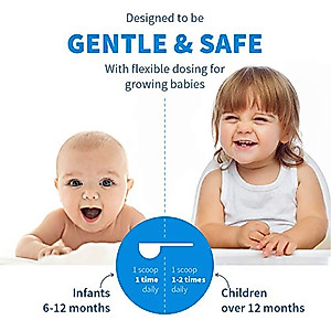 Klaire Labs Ther-Biotic Baby - Infant Probiotic Powder - Bifidobacterium Infantis & More - Gut & Immune Support Baby Probiotics - Hypoallergenic - Mix with Breast Milk or Food (120 Servings)