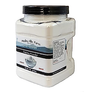 Baking Powder aluminum free by Medley hills farm 2 Lbs. in Reusable Container - Double acting aluminum free baking powder - Kosher - Premium Baking Powder for cooking - Baking - Made in USA