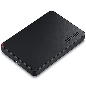 BUFFALO MiniStation 2 TB - USB 3.0 Portable Hard Drive (HD-PCF2.0U3BD)