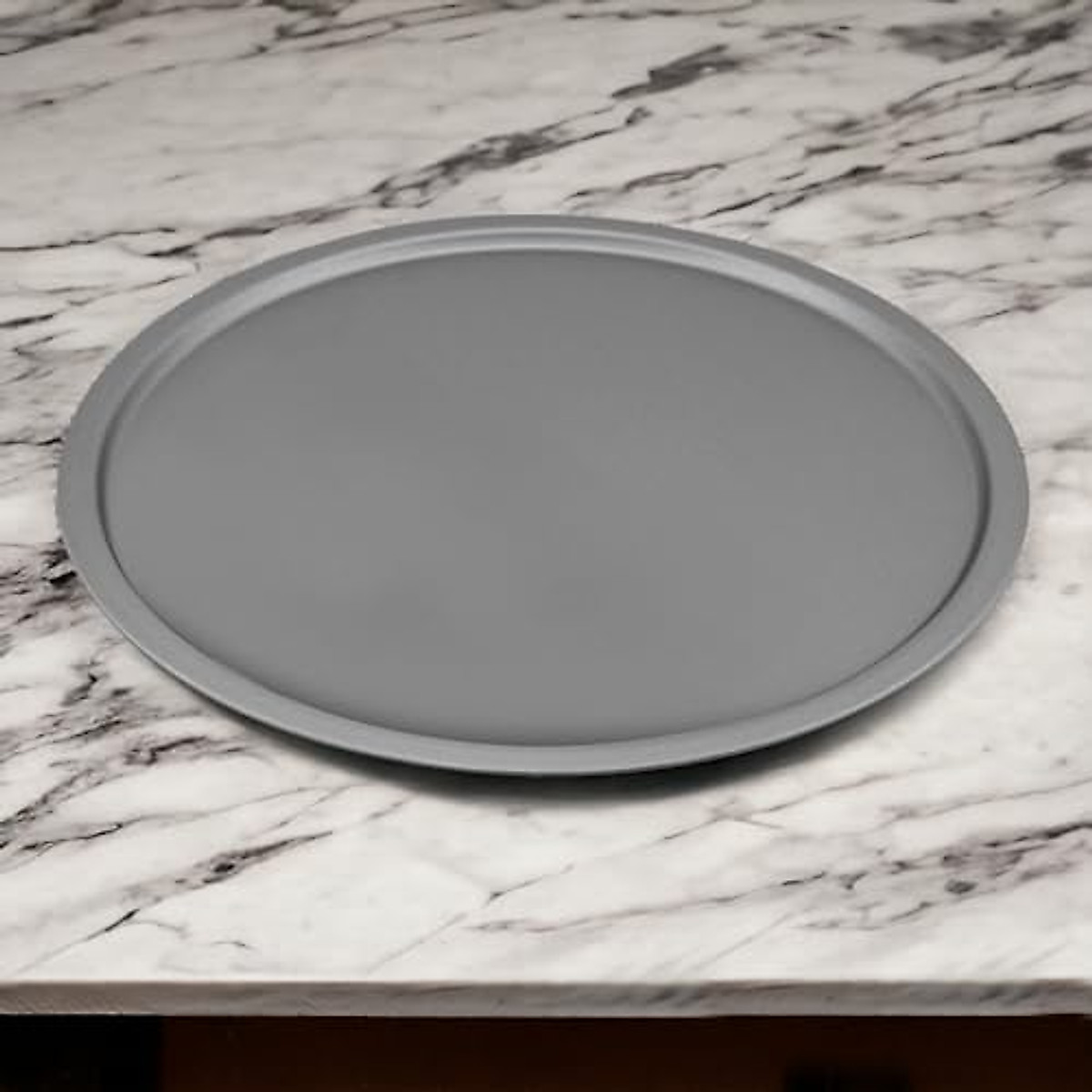 G & S Metal Products Company OvenStuff Nonstick 12” Pizza Pan, 2-Piece Set, Gray