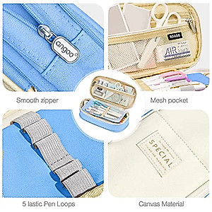 LHMTQVK Large Pencil Case Pencil Pouch Can Expand Pencil Bag Big Capacity Pencil Bag Large Storage Pouch Pencil Case Aesthetic Pencil Case kl2 Bhg