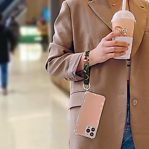 ZFRXIGN Butterfly Mushroom Keychain for Women Hand Wrist Lanyard with Metal Clasp for Key Chain Camera Cell Mobile Phone Schoolbag Decorative Accessories