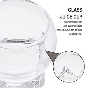 Clear Glass Mugs Clear Glass Dessert Bowls Ice Cream Mug Cups Champagne Flute Mimosa Glasses for Fruit Salad Snack Condiment Trifle Birthdays Weddings Parties Tulip Glass Easy to Clean