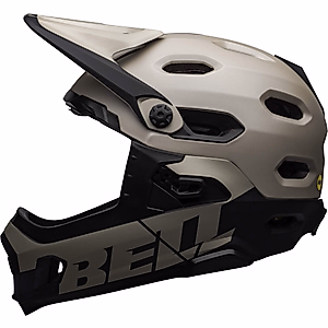 Bell Super DH MIPS Adult Mountain Bike Helmet - Matte/Gloss Sand/Black (2022), Large (58-62 cm)