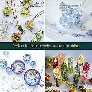 UV Resin - 240g Crystal Clear Hard Type Ultraviolet Fast Curing UV Epoxy Resin for Jewelry Making, Resin Molds, Craft, UV Resin Glue Solar Cure Sunlight Activated Resin for Casting & Coating