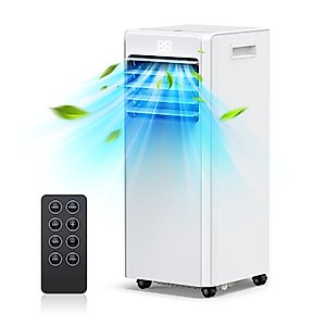 Loorow 10000 BTU Portable Air Conditioners Cool up to 400 Sq.Ft, 4-in-1 Portable ac Unit, Dehumidifier and Fan with Remote Control, 24H Timer, Sleep Mode, LED Display, Window Kit Included