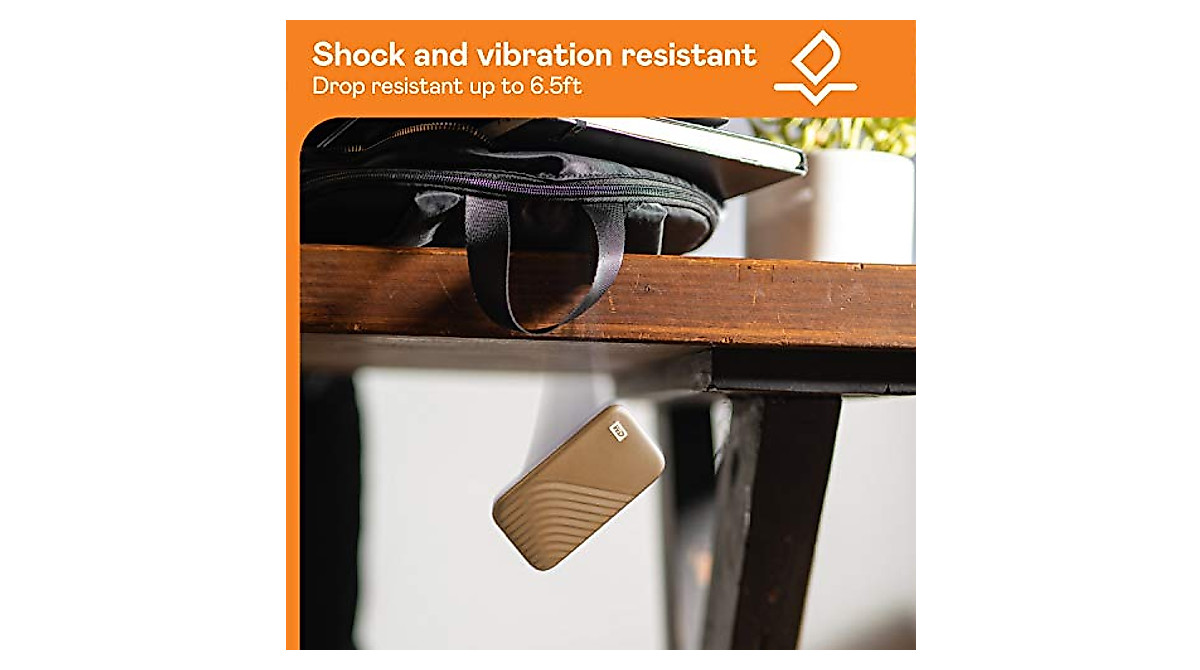 Western Digital 2TB My Passport SSD Portable External Solid State Drive ...