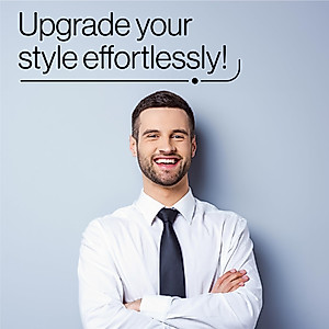 Moulet 56 Collar Stays for Men's Dress Shirts - Premium, 4 Sizes - Metal Collar Stays (Stainless Steel)