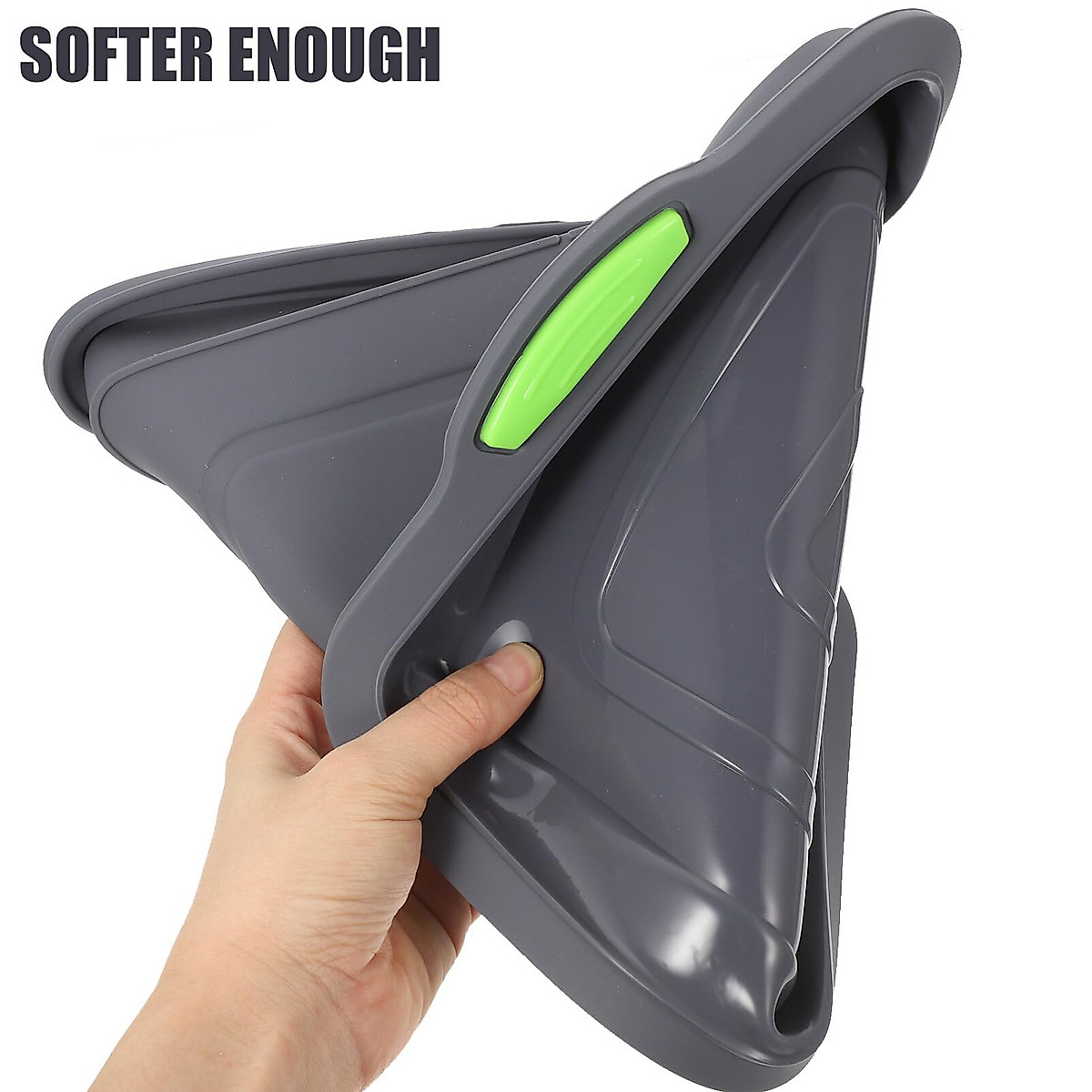 BESTonZON Silicone Baking Pans Baking Sheet Brownie Pan Rectangular Cake Pan Silicone Cake Molds Nonstick Bakeware Cookie Sheets Cake Pan - Grey