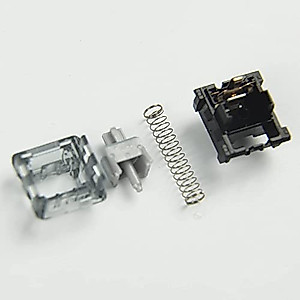 70 PCS Kailh Super Speed Silver MX SMD 3 Pin RGB Switches for Backlit Mechanical Gaming Keyboard (Super Speed Silver)